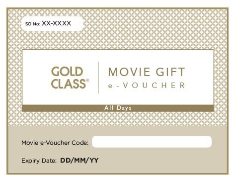 GV gold class movie ticket, Tickets & Vouchers, Event Tickets on Carousell