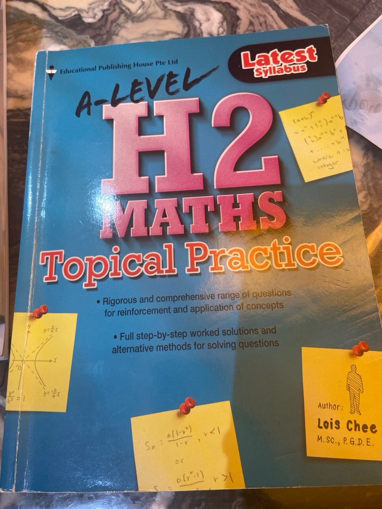 H2 Maths topical practice book, Hobbies & Toys, Books & Magazines ...