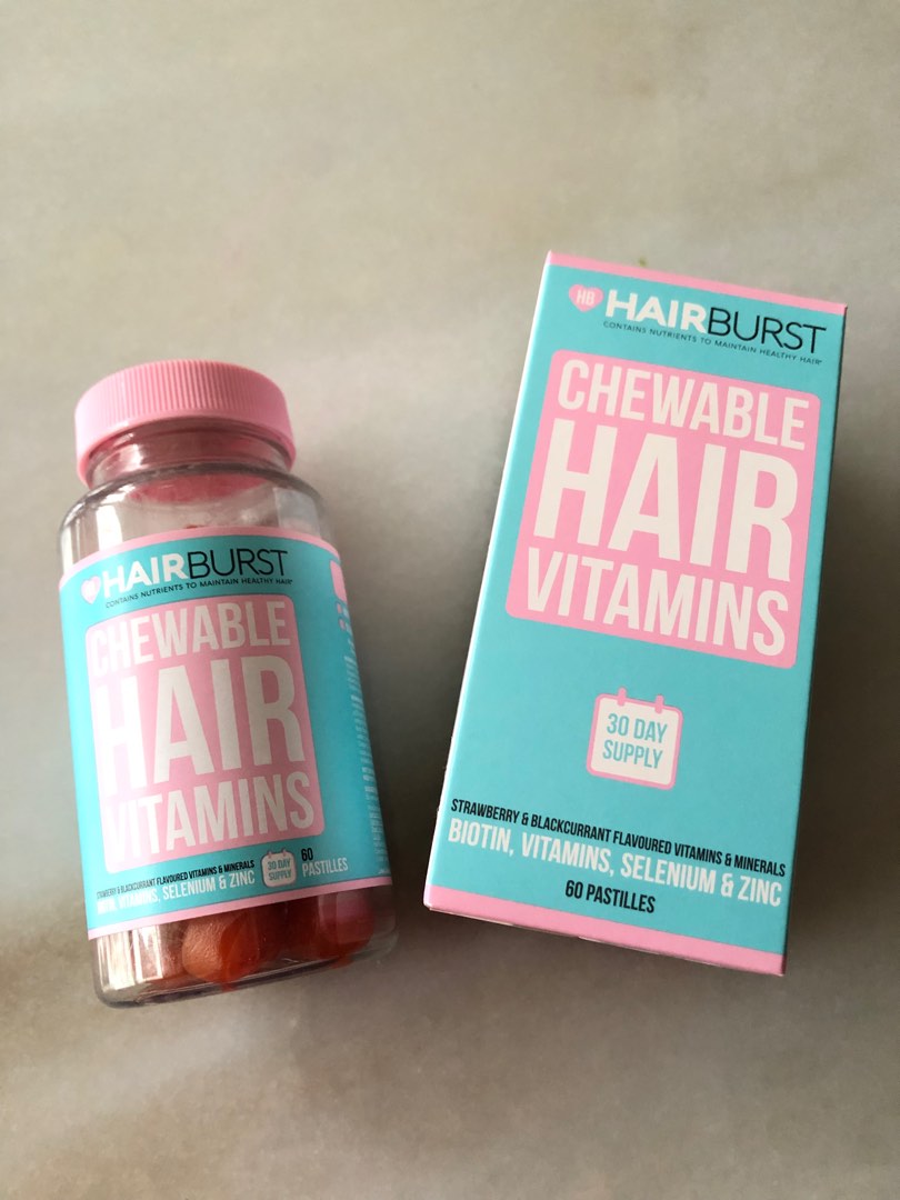 Hair burst chewable vitamins, Beauty & Personal Care, Hair Products on ...