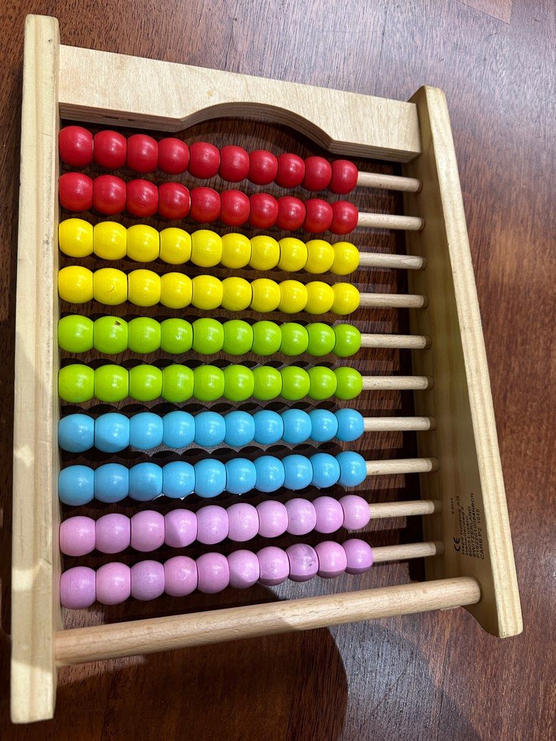 HAPE Rainbow Abacus Limited Edition bead kids toy, Hobbies & Toys, Toys ...