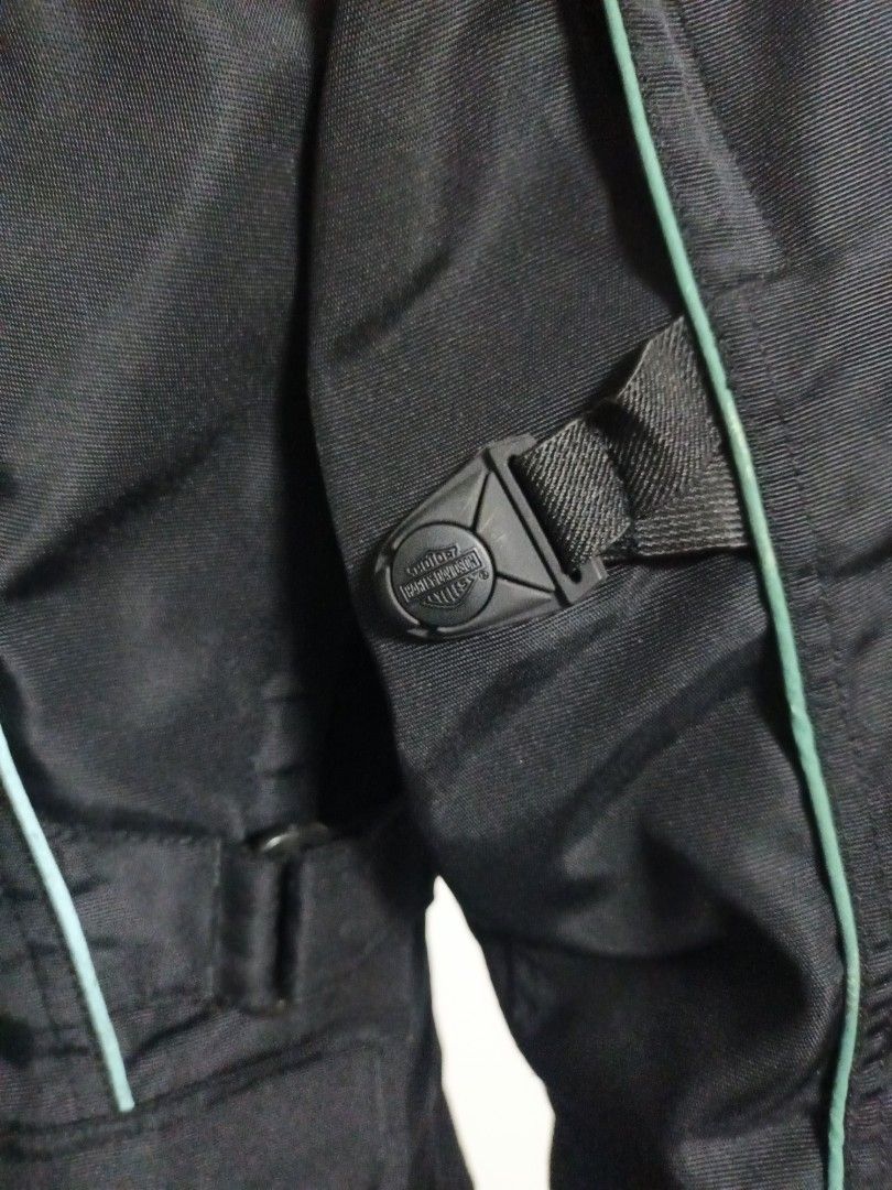 Harley Davidson black Jacket Kushitani denime megumi saratobi, Women's ...