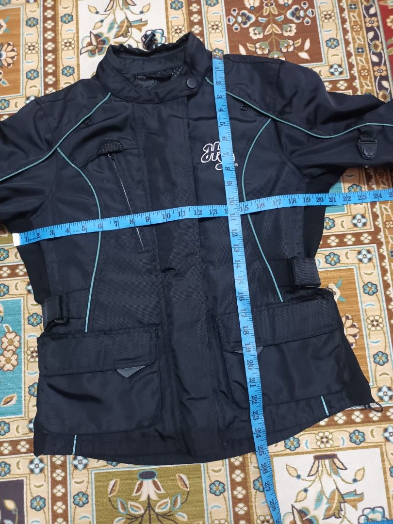 Harley Davidson black Jacket Kushitani denime megumi saratobi, Women's ...