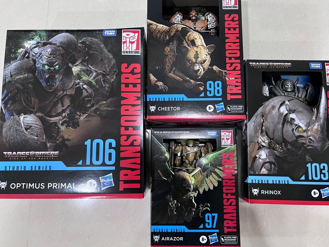 Hasbro studio series transformers: Maximals, Hobbies & Toys, Toys ...