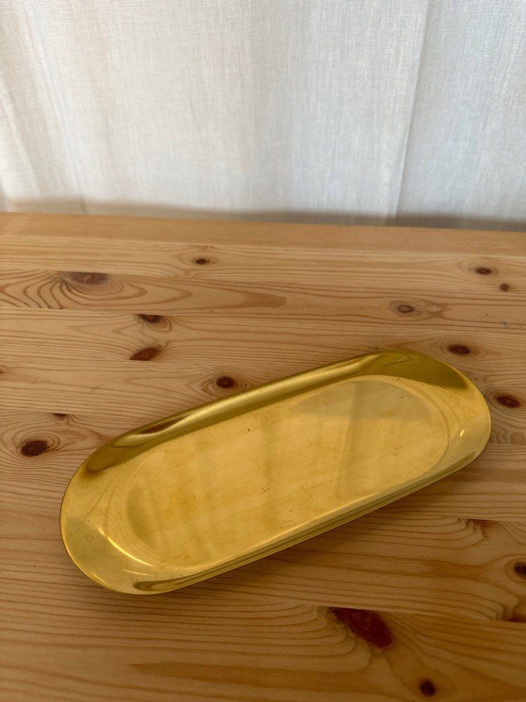 HAY Gold Tray and Paper Clips, Hobbies & Toys, Stationery & Craft ...