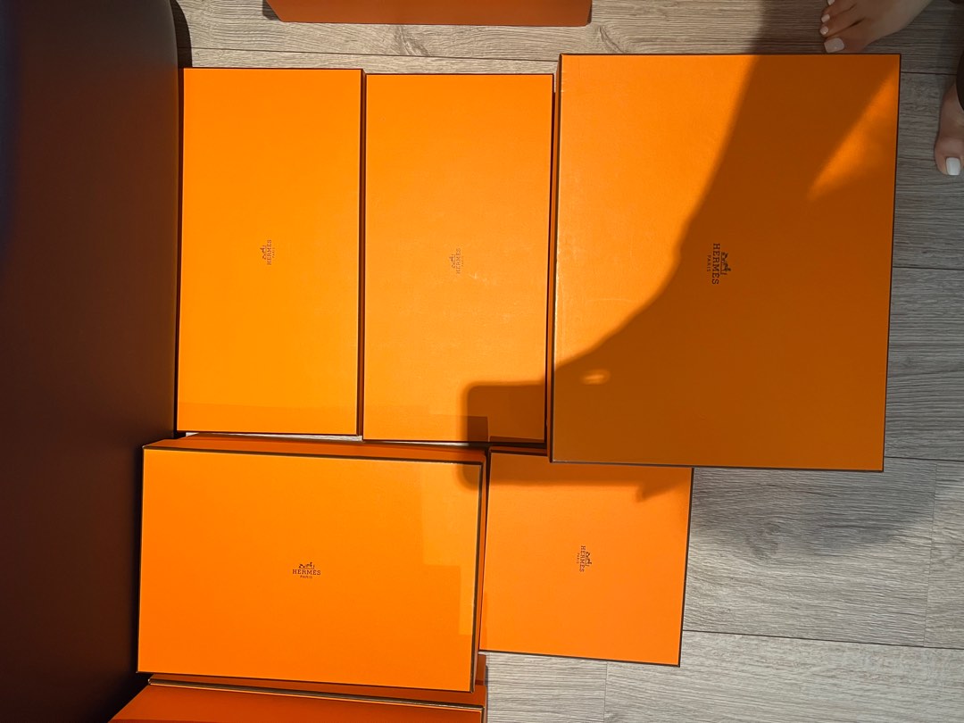 Hermes boxes, 名牌, 飾物及配件 - Carousell
