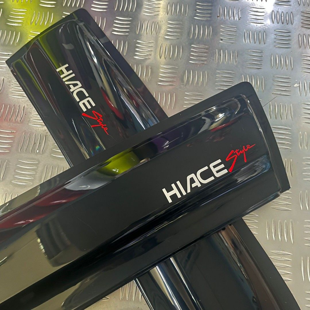 Hiace Van front door Window Visor, Car Accessories, Accessories on ...