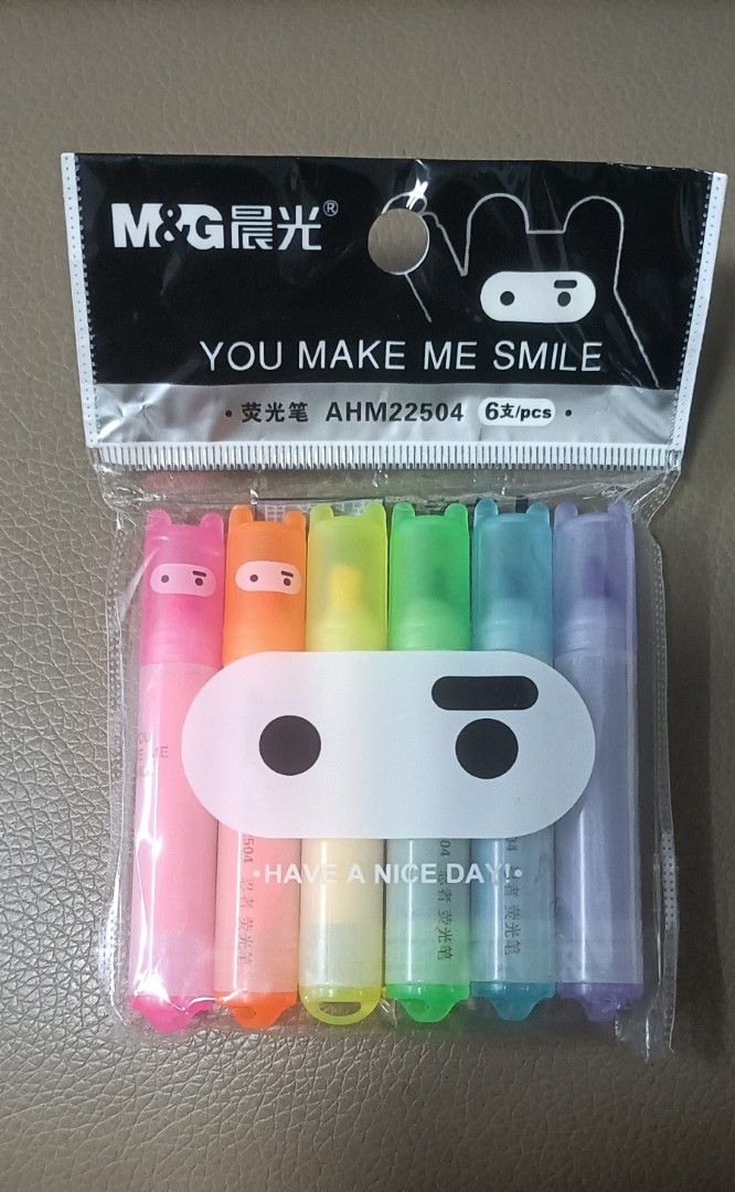 Highlighter set, Hobbies & Toys, Stationery & Craft, Stationery ...