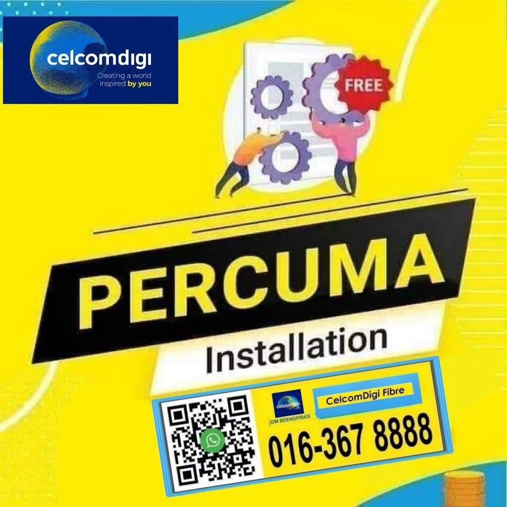 Home Fibre Ultra-fast CelcomDigi, Furniture & Home Living, Home Decor ...