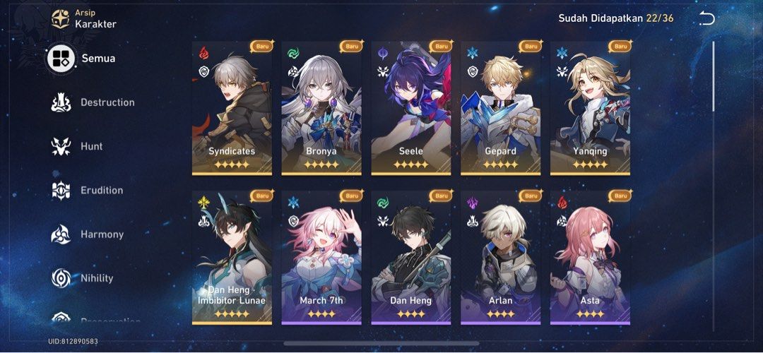 Honkai Star Rail Account HSR Dan Heng Il good account cheap, Video Gaming, Video Games, Others ...