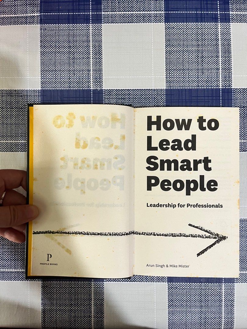 How to lead smart people, Hobbies & Toys, Books & Magazines, Fiction ...
