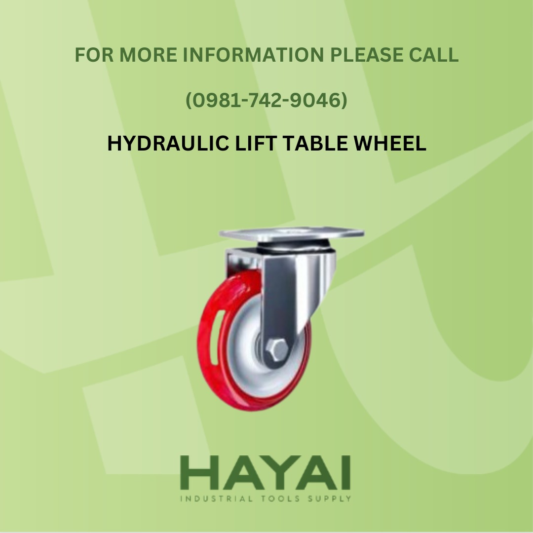 Hydraulic Lift Table Wheel, Commercial & Industrial, Construction Tools ...
