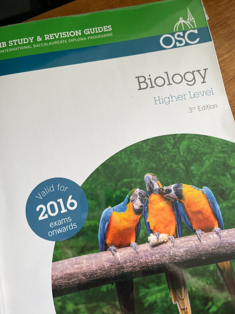 IB Biology HL OSC guide, Hobbies & Toys, Books & Magazines, Textbooks ...