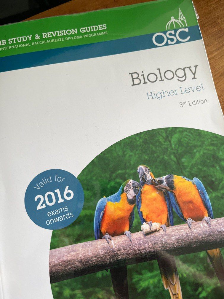 IB Biology HL OSC guide, Hobbies & Toys, Books & Magazines, Textbooks ...