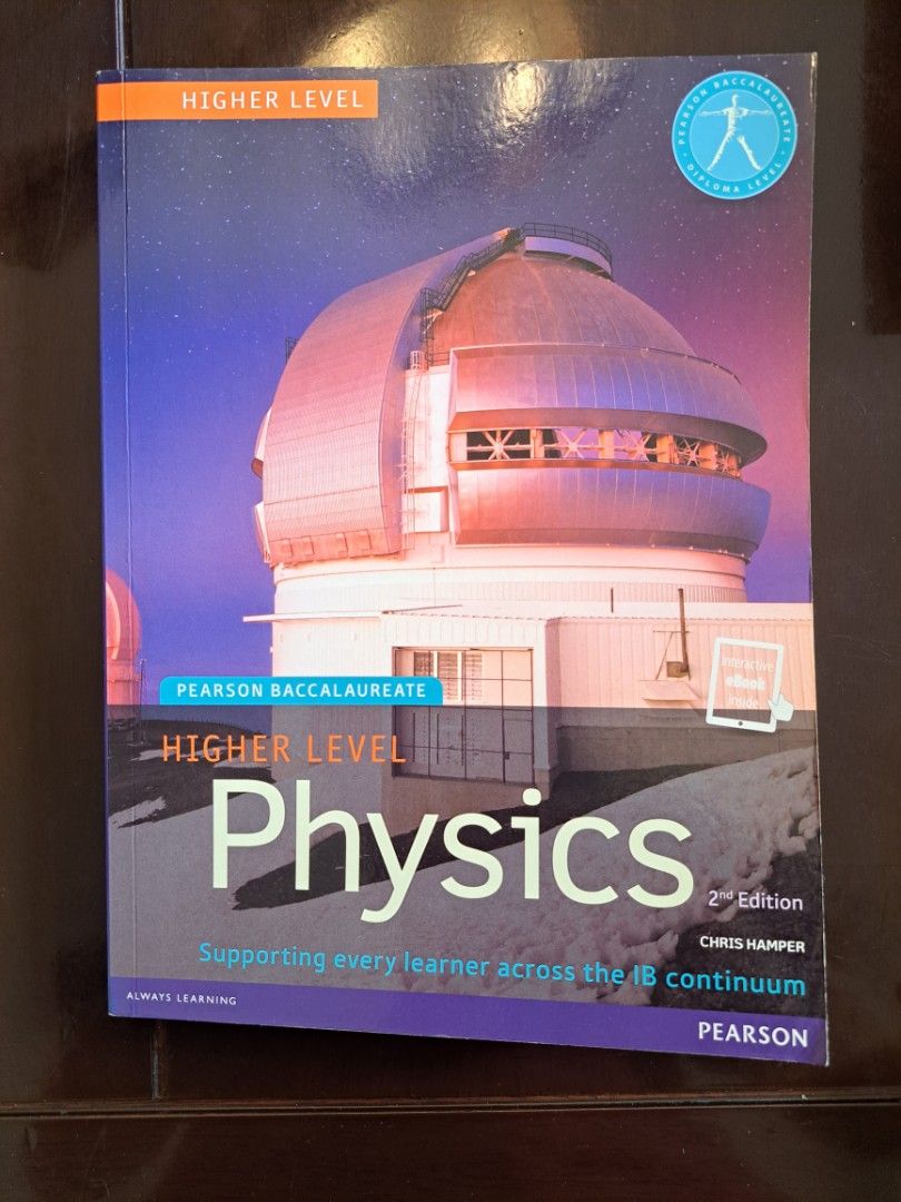 IB Physics HL textbook, Hobbies & Toys, Books & Magazines, Textbooks on ...