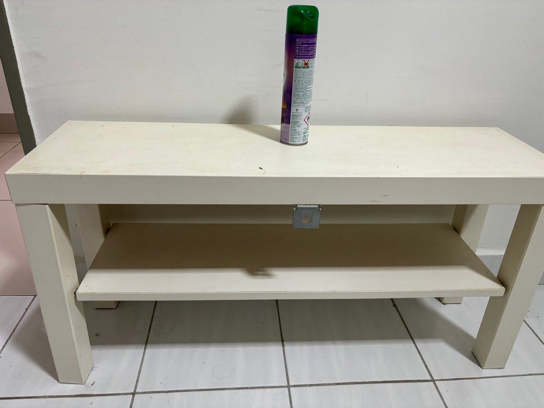 Ikea Lack Rack (White), Furniture & Home Living, Furniture, Shelves ...