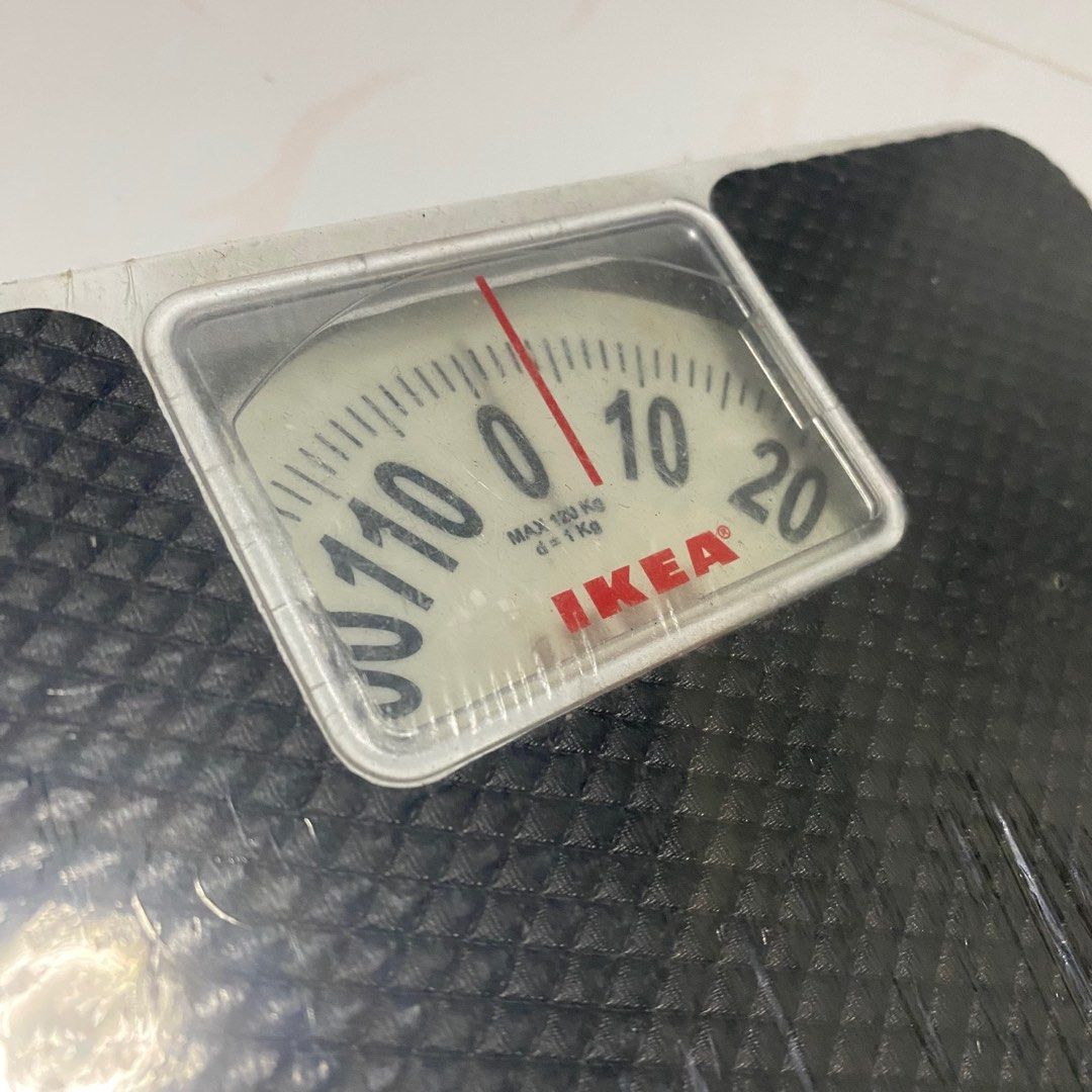 IKEA Weighing Scale, Health & Nutrition, Health Monitors & Weighing ...