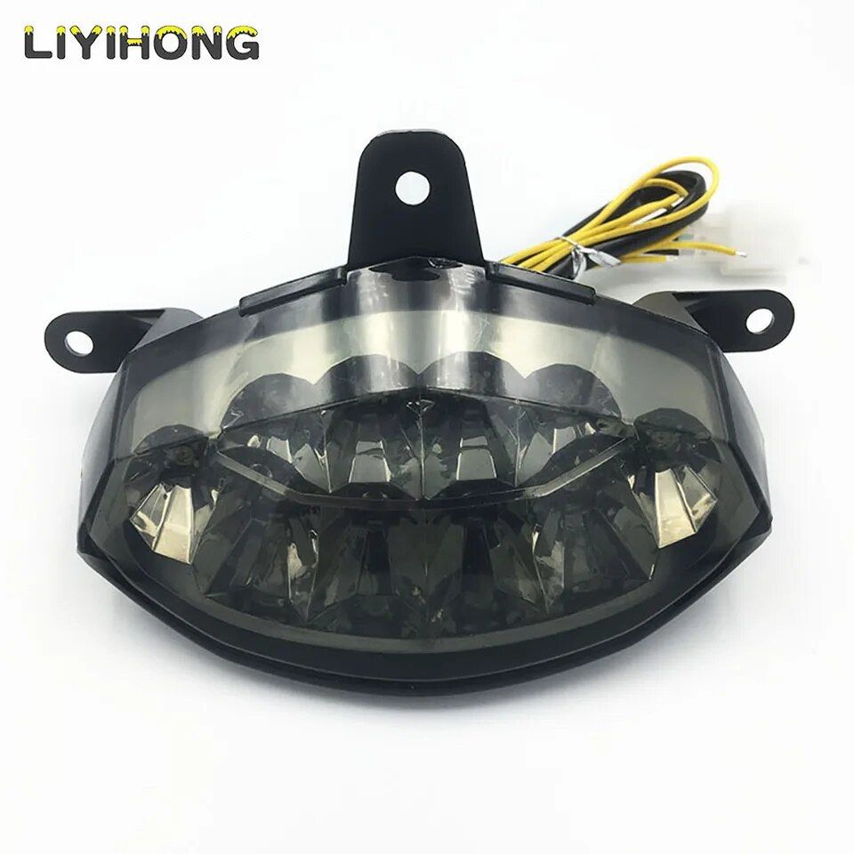 Integrated LED Tail Light Turn signal Blinker, Motorcycles, Motorcycle ...