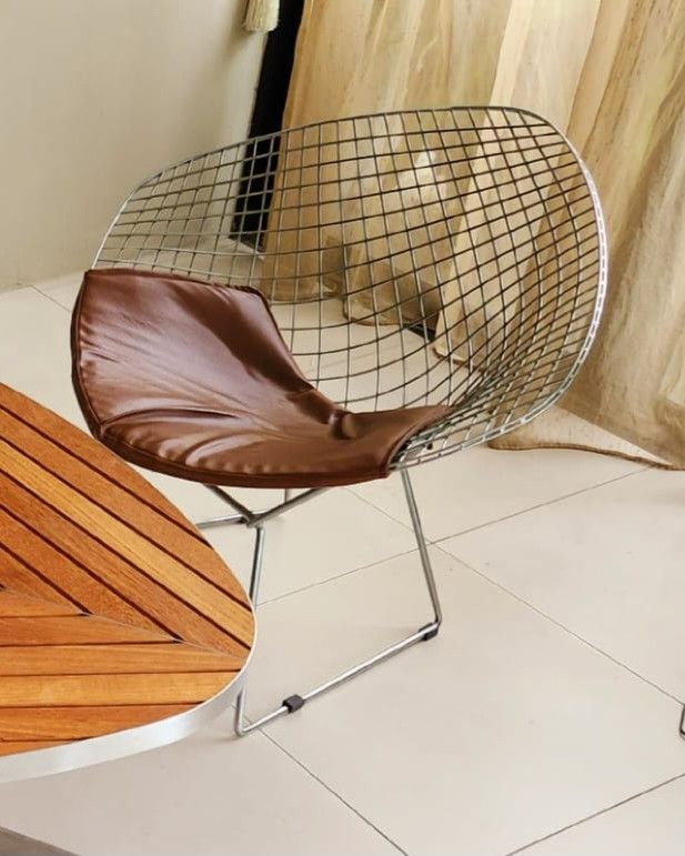 isogrid stainless steel chair, Furniture & Home Living, Furniture ...