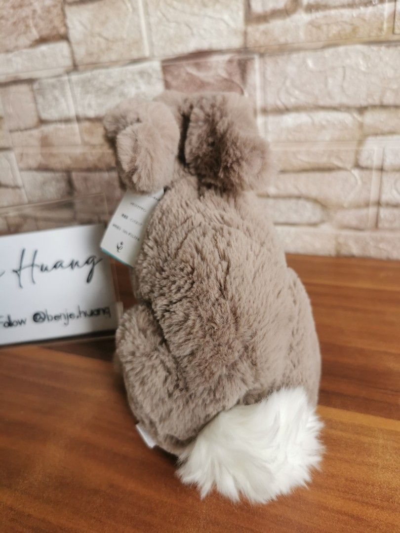 Jellycat Small Riley Beige Rabbit, Hobbies & Toys, Toys & Games on ...