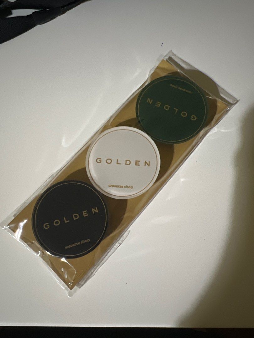 Jung Kook GOLDEN Photocards + Pop Socket, Hobbies & Toys, Memorabilia ...