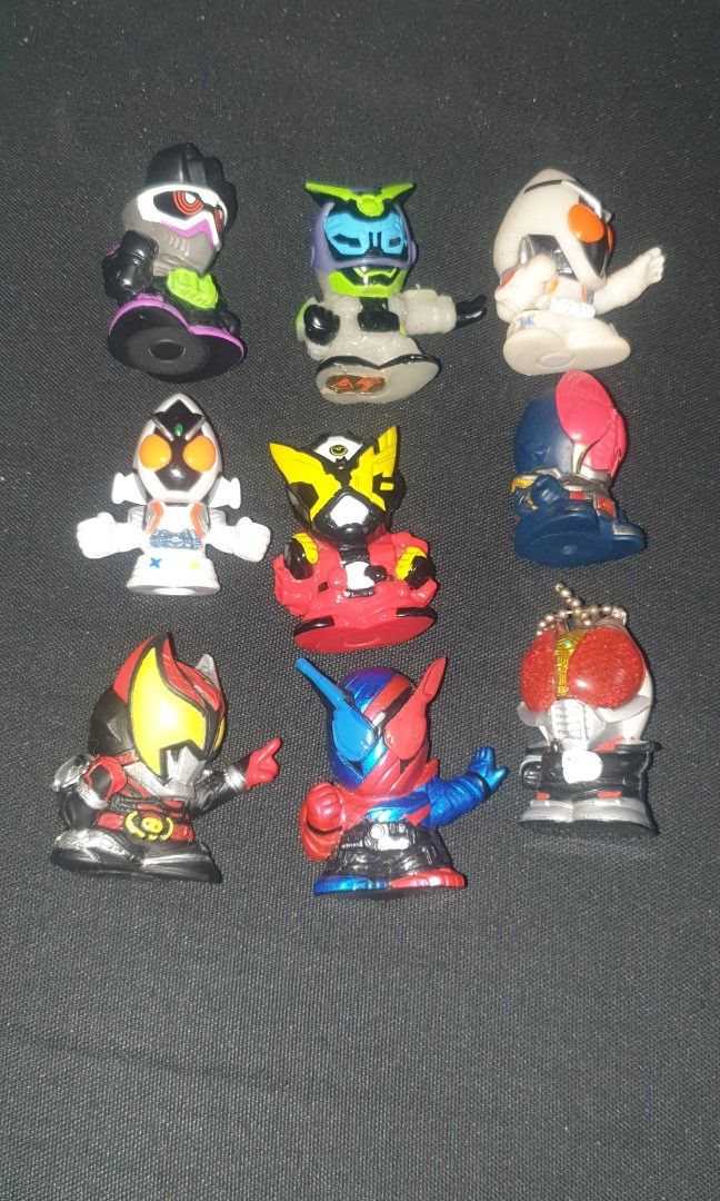 kamen rider chibis toys, Hobbies & Toys, Toys & Games on Carousell