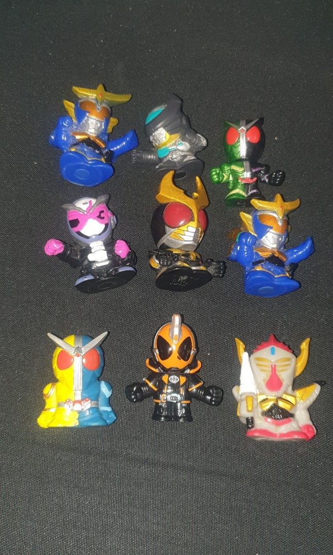 kamen rider chibis toys, Hobbies & Toys, Toys & Games on Carousell