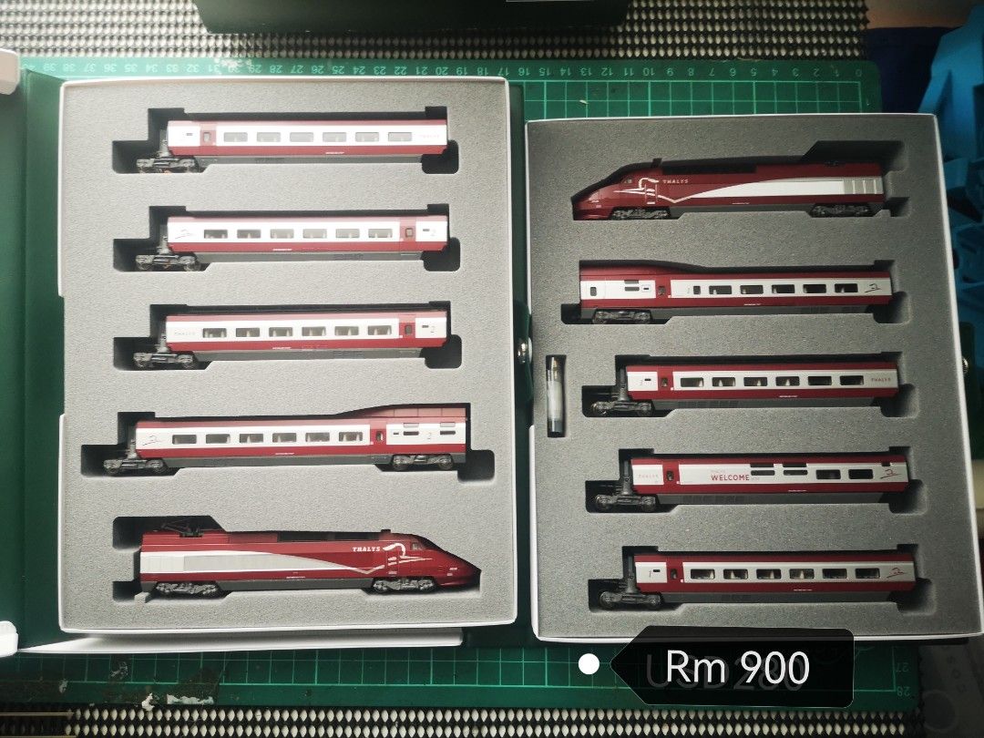 Kato DCC thalys set n scale, Hobbies & Toys, Toys & Games on Carousell