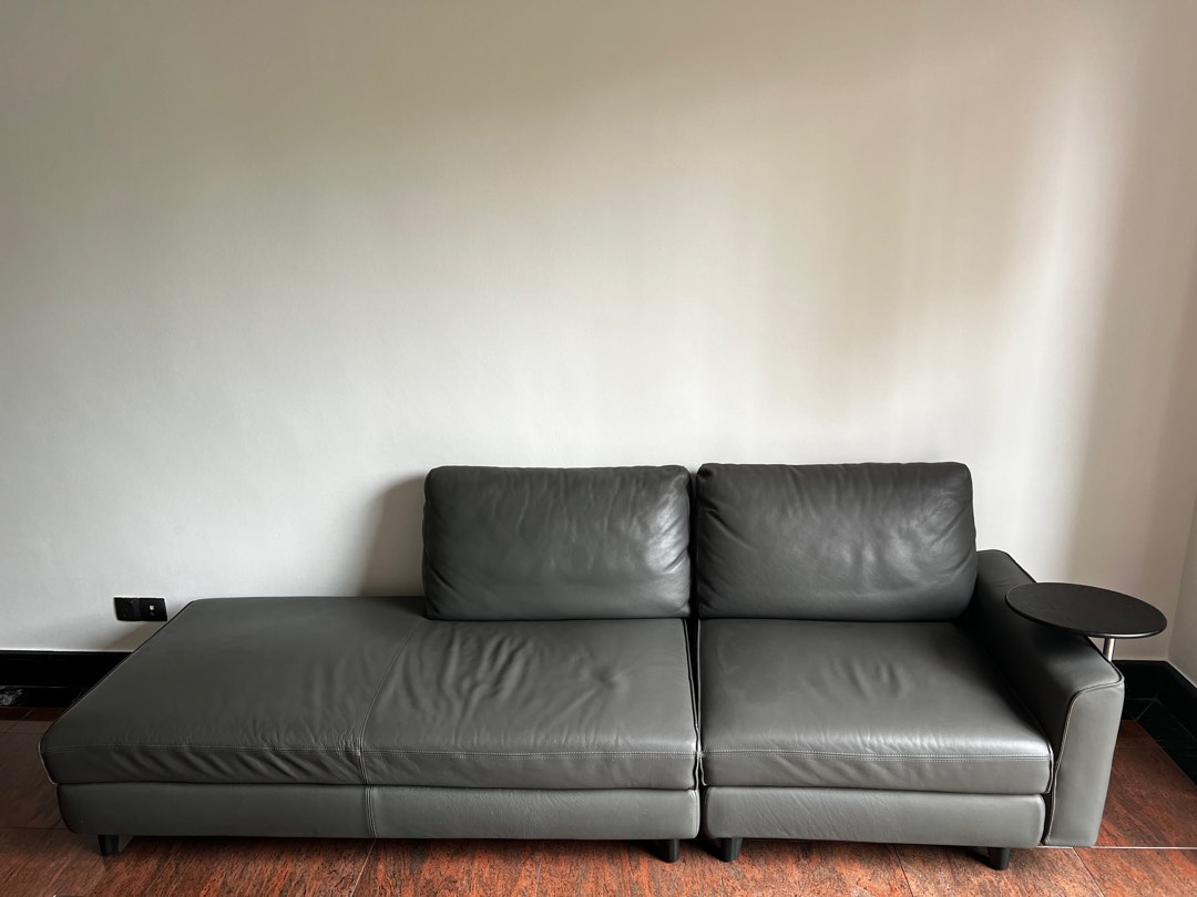 King Living Delta modular sofa - 3 seater grey, Furniture & Home Living ...