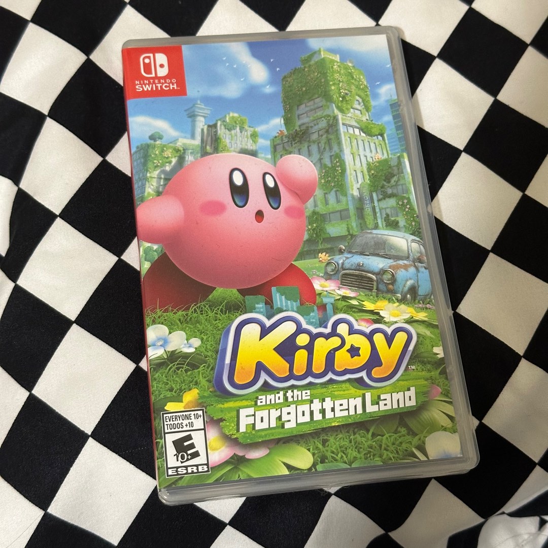 Kirby and the Forgotten Land Nintendo Switch Cartridge, Video Gaming ...