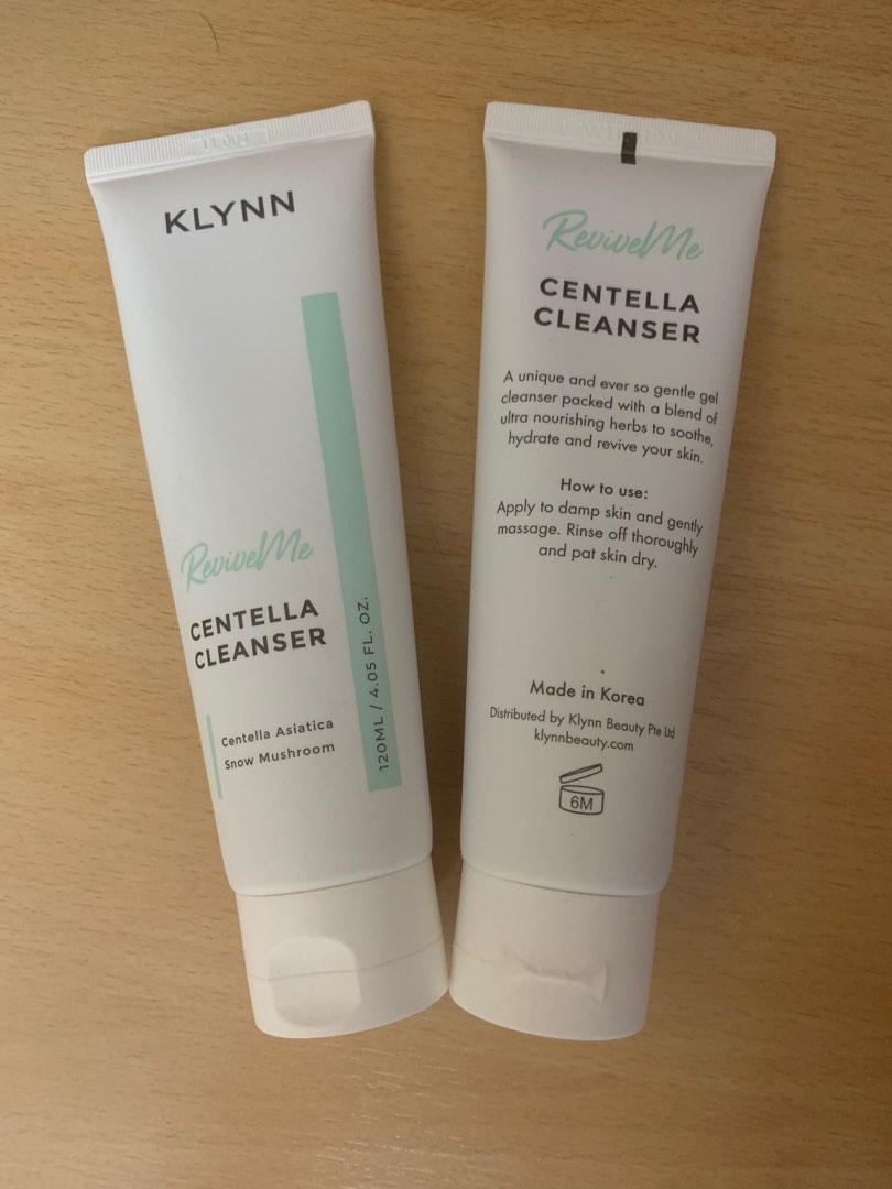 Klynn Beauty Revive Me Centella Cleanser, Beauty & Personal Care, Face ...