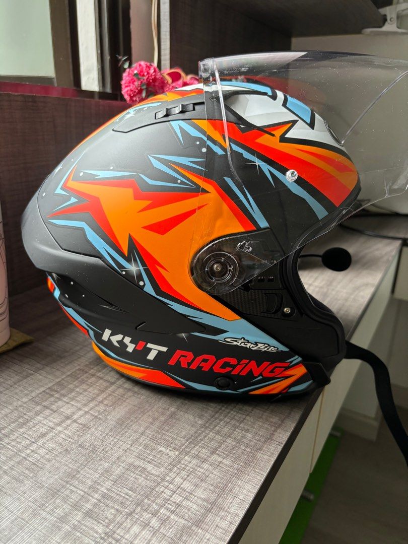 KYT Helmet, Motorcycles, Motorcycle Apparel on Carousell