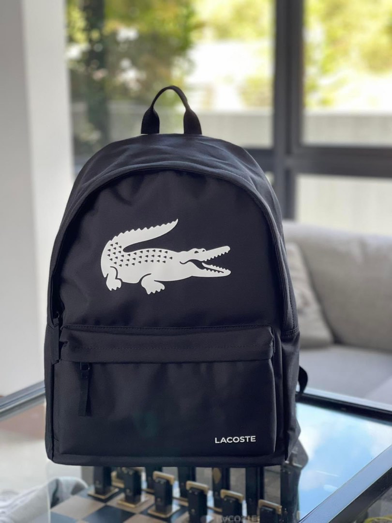 Lacoste Backpack, Men's Fashion, Bags, Backpacks on Carousell