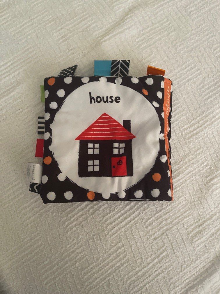 LakaRose My First Black and White Book Cloth, Babies & Kids, Infant ...