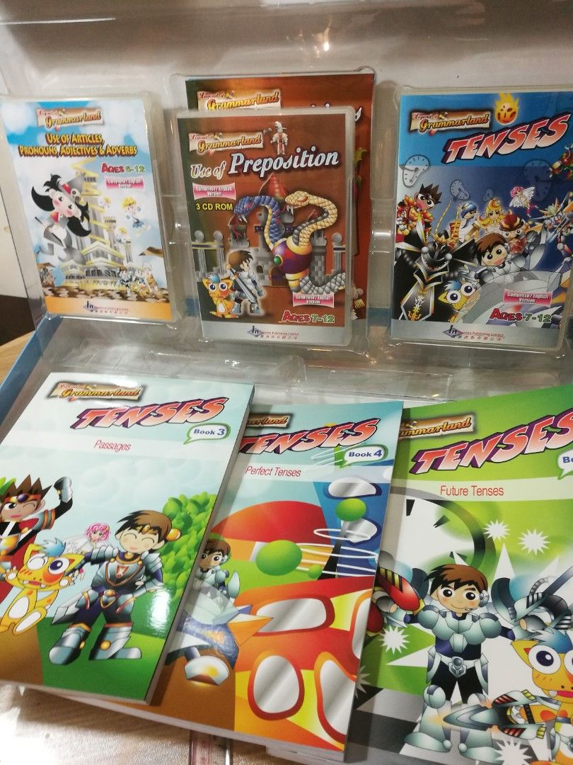 Legend of Grammarland 二手 學習 英文 文法 教學 遊戲 互動練習 切合香港課程 軟件 小學 寓學習於娛樂, 興趣及遊戲 ...