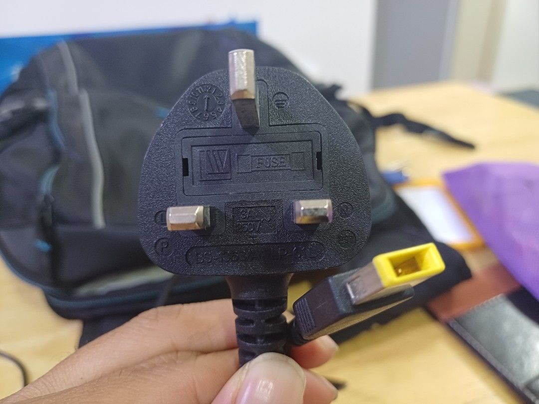 Lenovo Power Adapter, Computers & Tech, Parts & Accessories, Cables ...