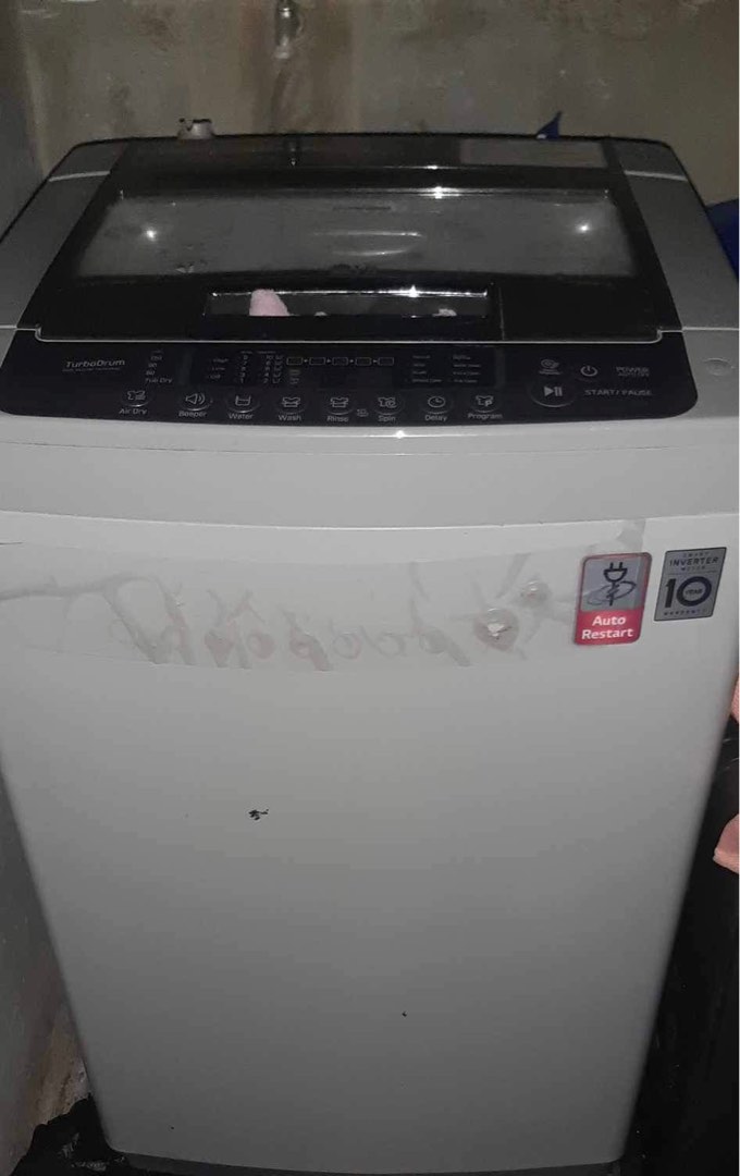 LG Automatic Top Load 7.5kg Washing Machine with Inverter, TV & Home ...
