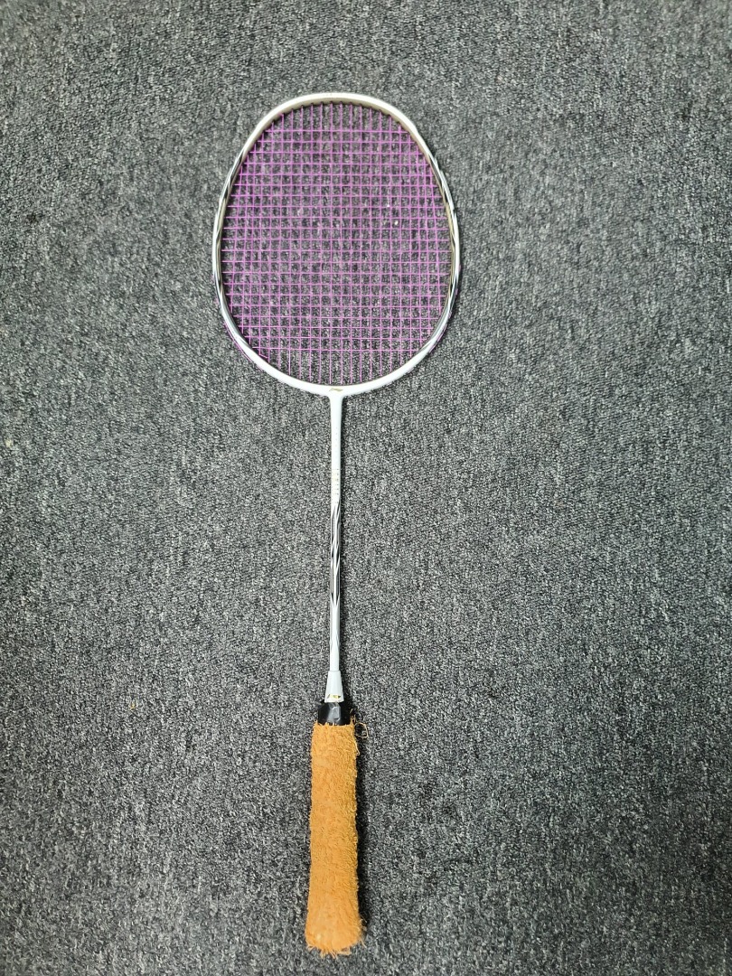 Li Ning Original ( Ignite 7 ) Badminton Racket with Lining String No.1 ...
