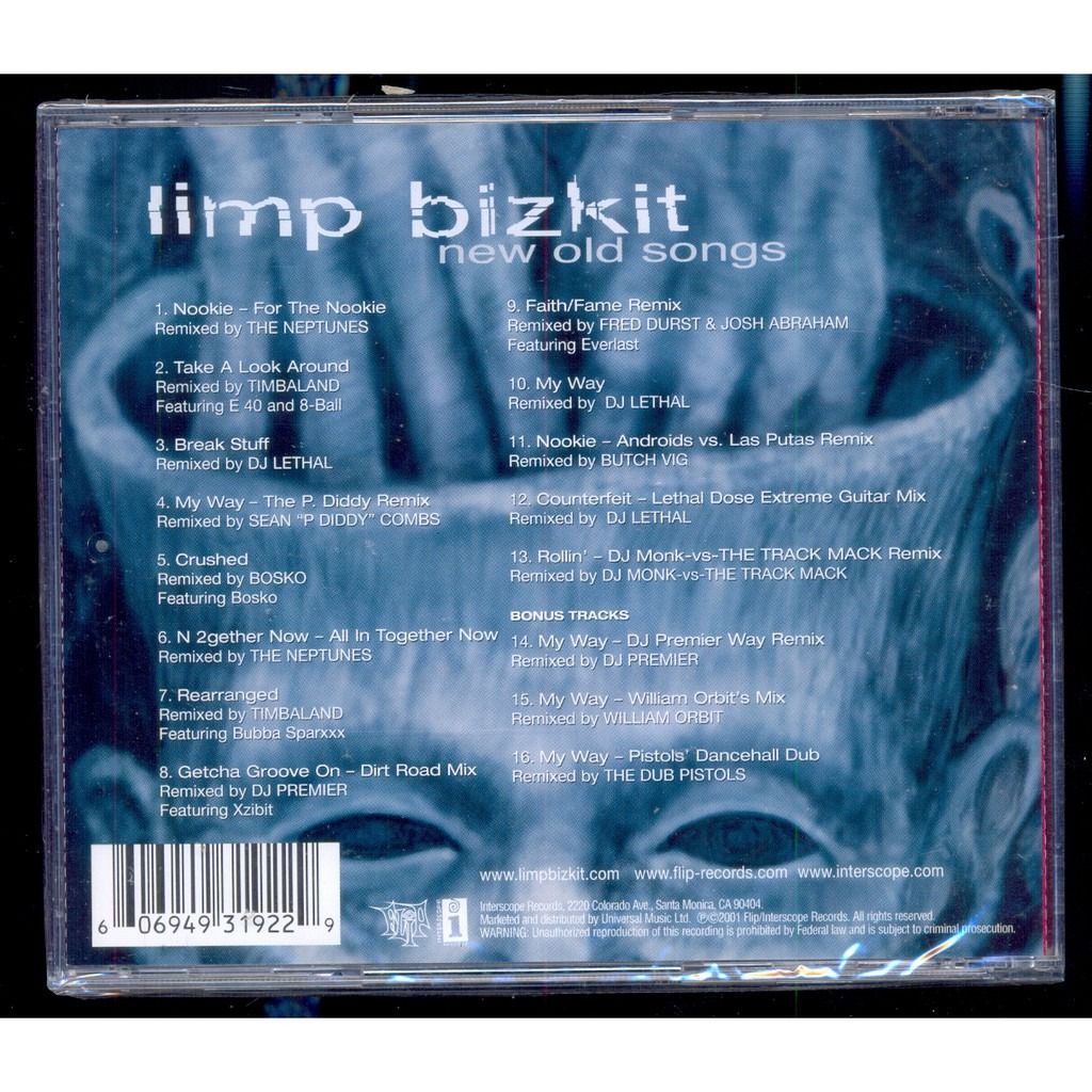 Limp Bizkit New Old Songs [ CD ], Hobbies & Toys, Music & Media, CDs ...