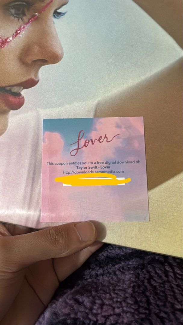 Lover Taylor Swift Vinyl with Target Hype Sticker, Hobbies & Toys, Music & Media, Vinyls on ...