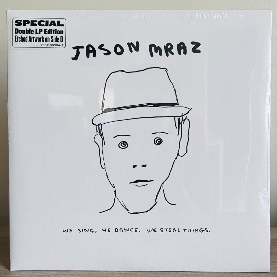 [LP, NEW] Jason Mraz - We Sing. We Dance. We Steal Things., Hobbies ...