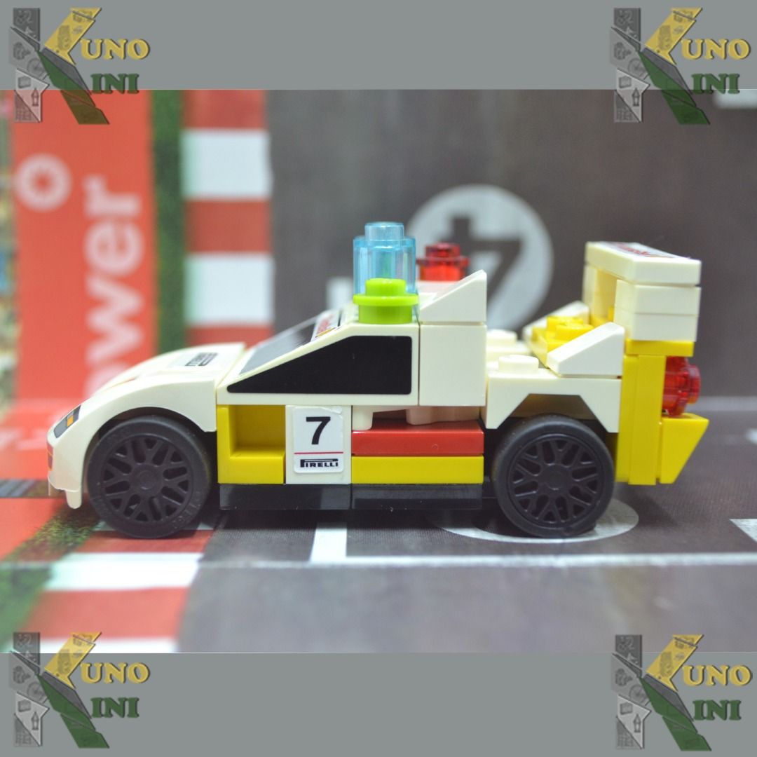 MINIATUR LEGO SHELL FERRARI F40, ORIGINAL - Series 1, 2014, Antik ...