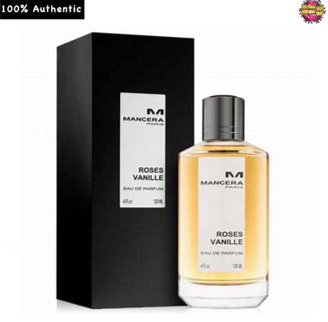Mancera Roses Vanille EDP 120ml for Women (Tester with Cap/Retail ...
