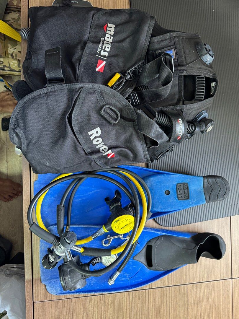 Mares BCD,Regulator - just add water, Sports Equipment, Other Sports ...