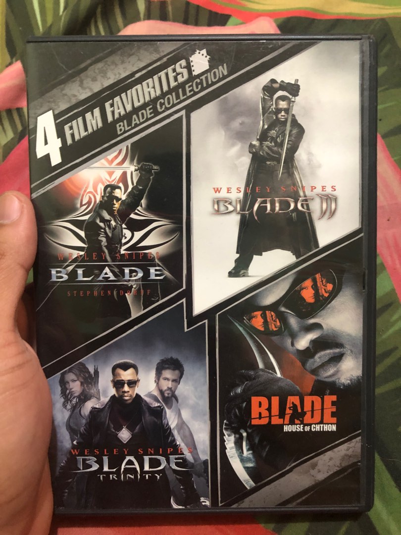 Marvels Blade complete film set dvd collection, Hobbies & Toys, Music ...