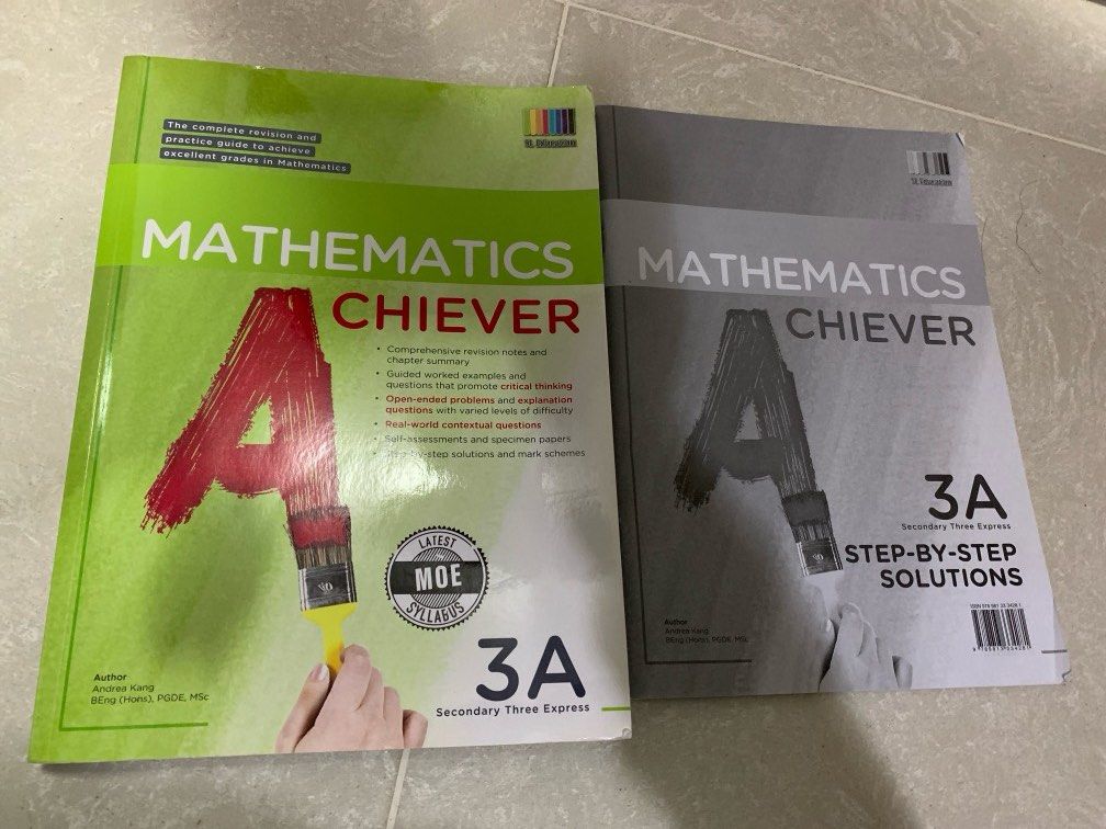 Math Achiever 3A Express, Hobbies & Toys, Books & Magazines, Assessment ...