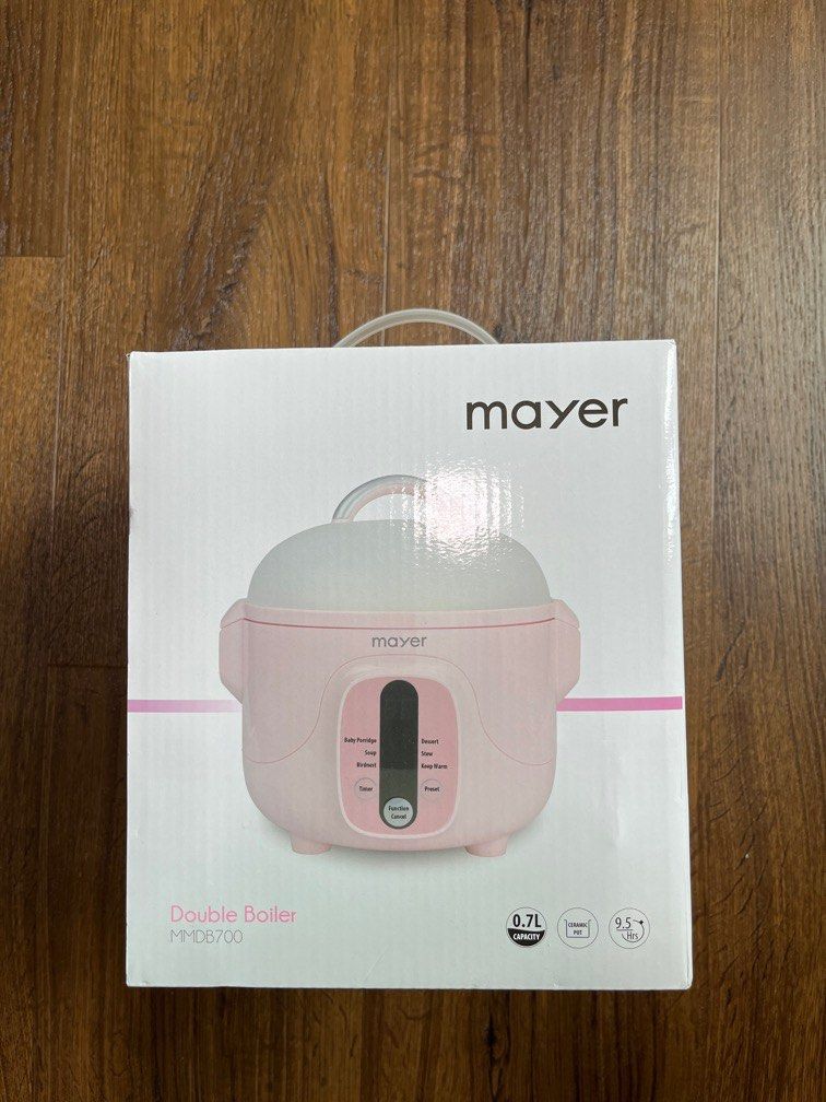 Mayer Double Boiler MMDB700, TV & Home Appliances, Kitchen Appliances ...