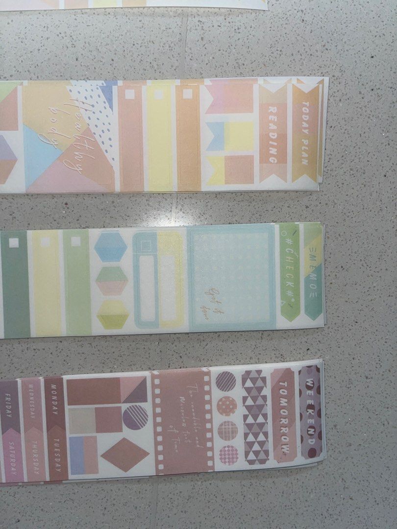memo stickers, Hobbies & Toys, Stationery & Craft, Art & Prints on ...