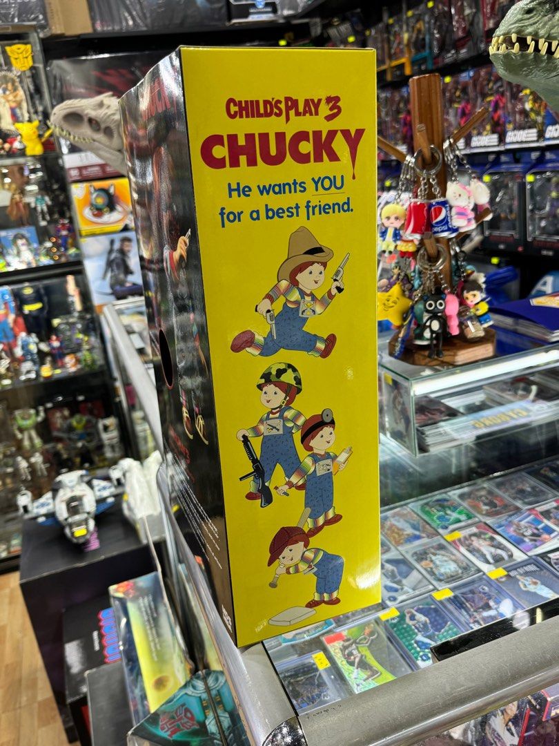 MEZCO TALKING CHUCKY (Pizza Face), Hobbies & Toys, Toys & Games on ...