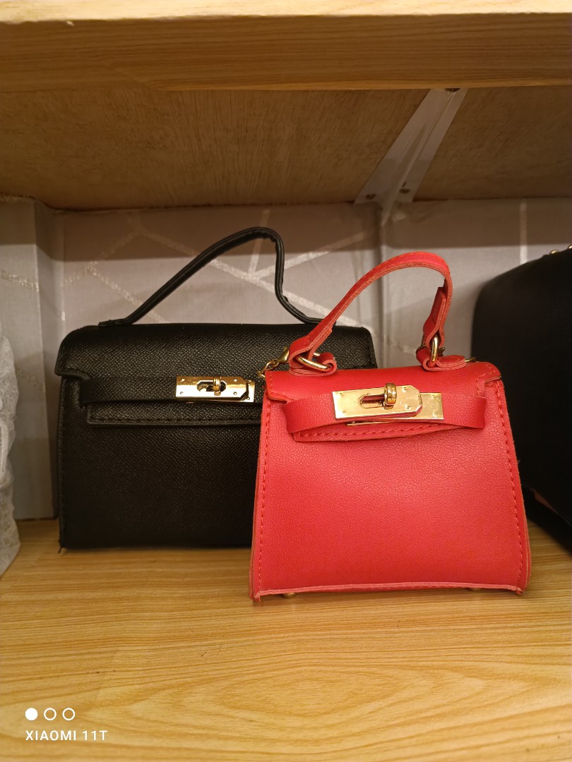 Mini and micro Kelly sling bag bundle, Women's Fashion, Bags & Wallets ...