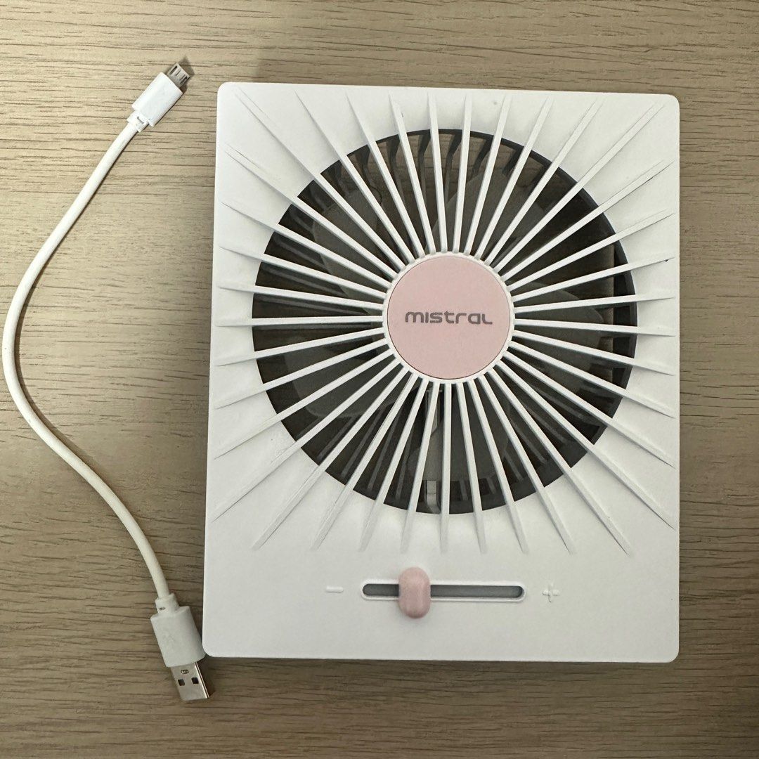 Mistral Portable & Rechargeable Fan, Furniture & Home Living, Lighting ...